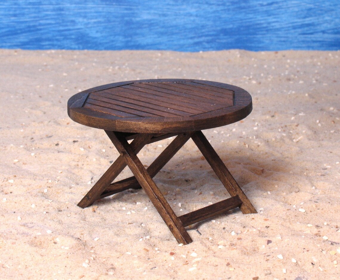 Miniature Garden Table for Your Dollhouse - Etsy