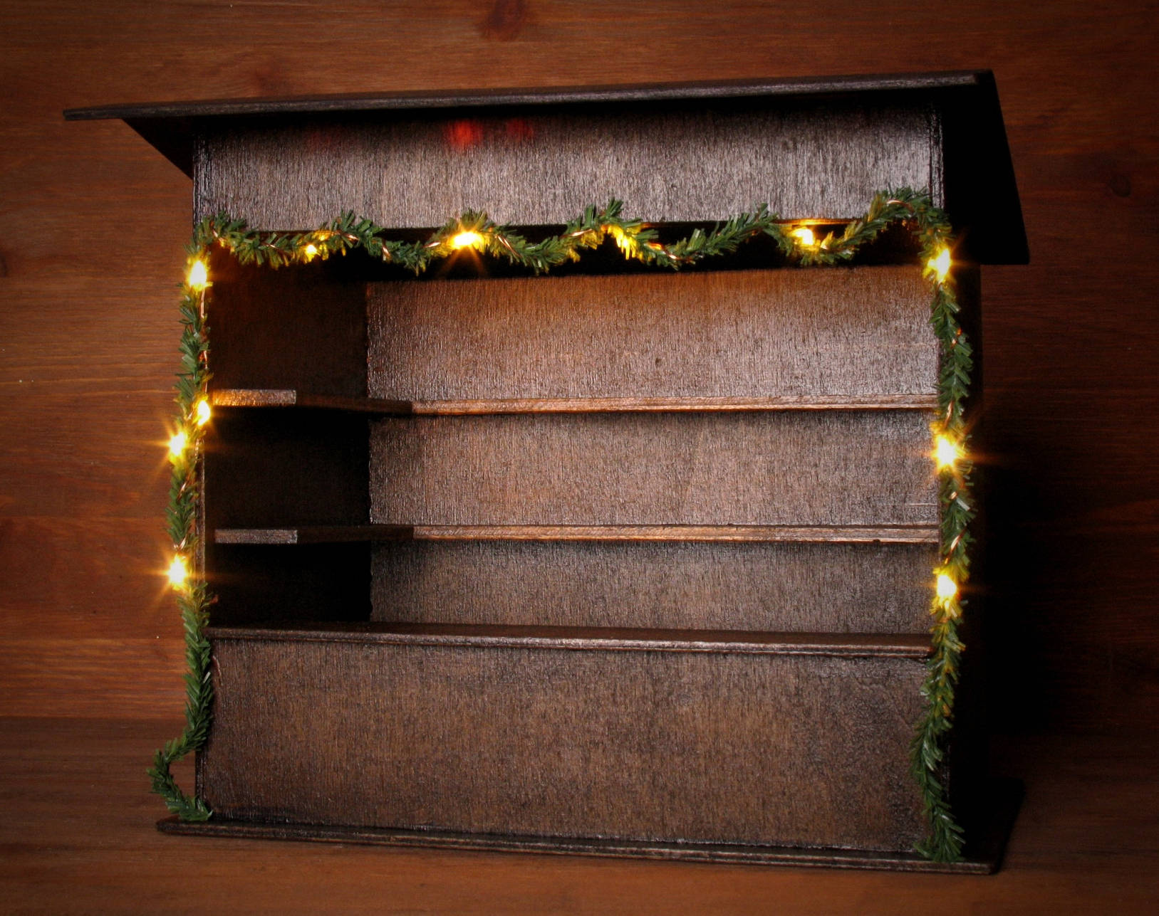 Illuminated Miniature Market Stall 1:12 Dolls & Miniatures Art ...