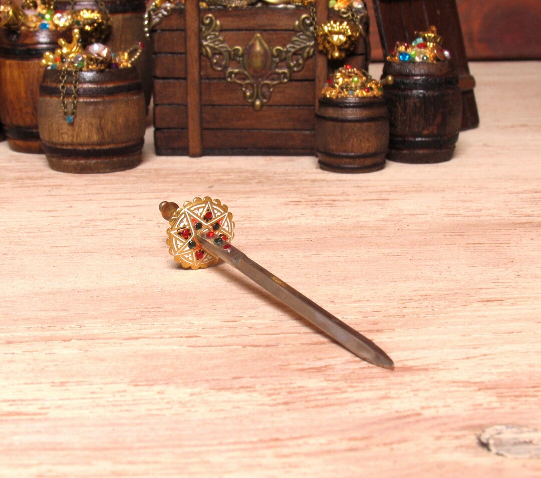 Miniature Sword for Your Dollhouse 28 - Etsy