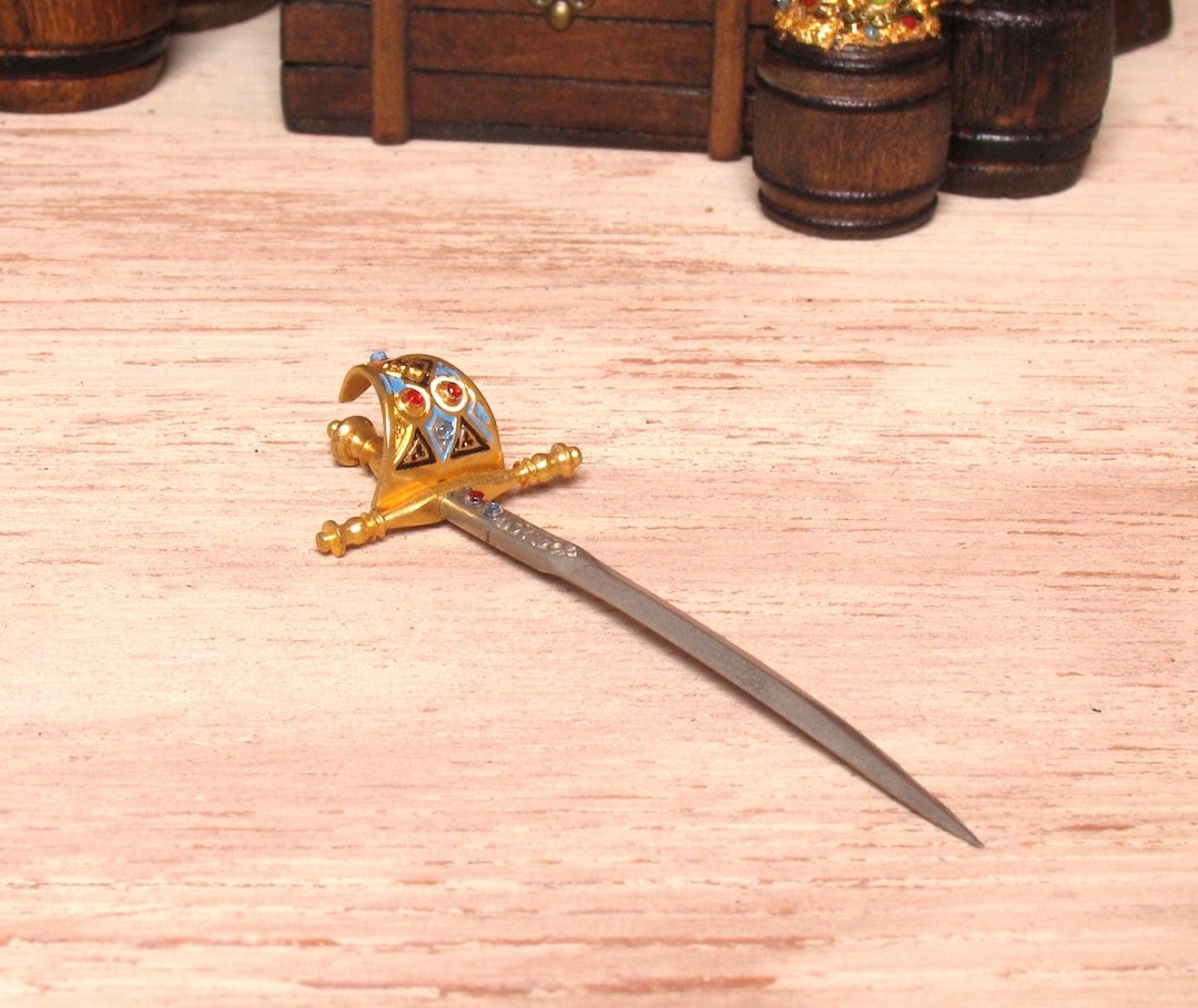 Miniature Sword for Your Dollhouse 36 - Etsy