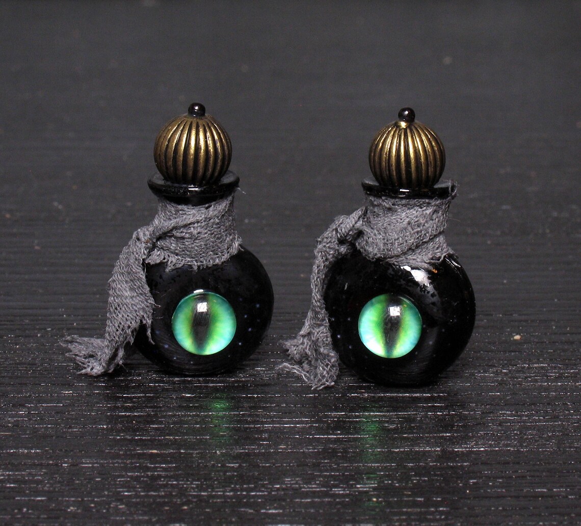 Magical Miniature Bottle With Eyeball - Etsy