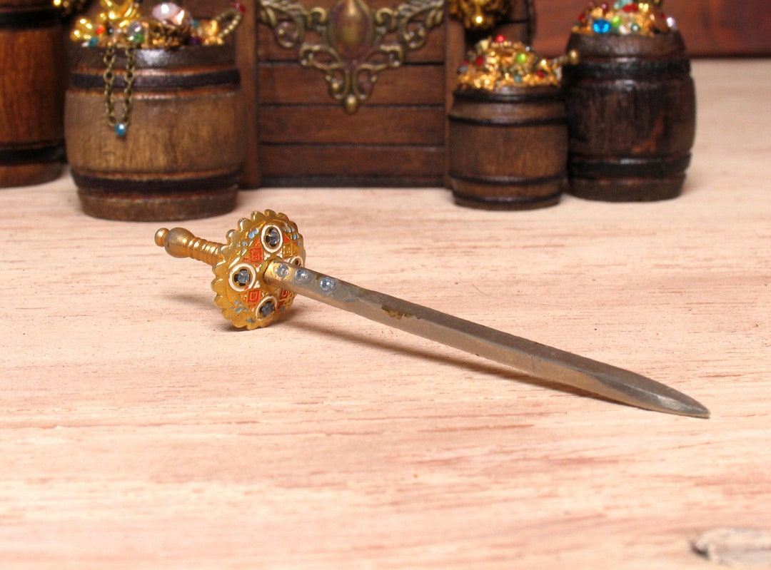 Miniature Sword for Your Dollhouse 20 - Etsy