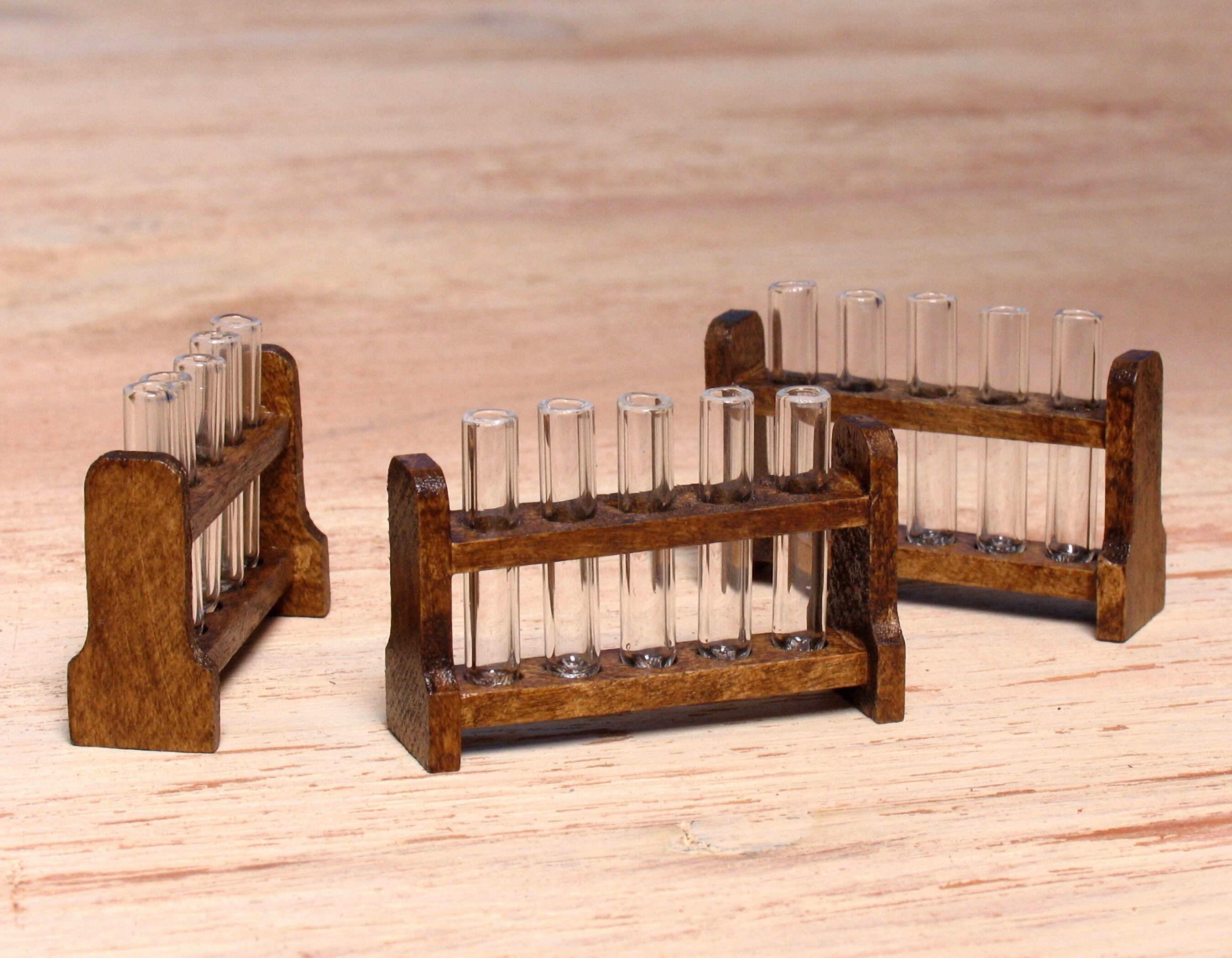 Miniature Test Tubes in Stand for Your Dollhouse | Etsy
