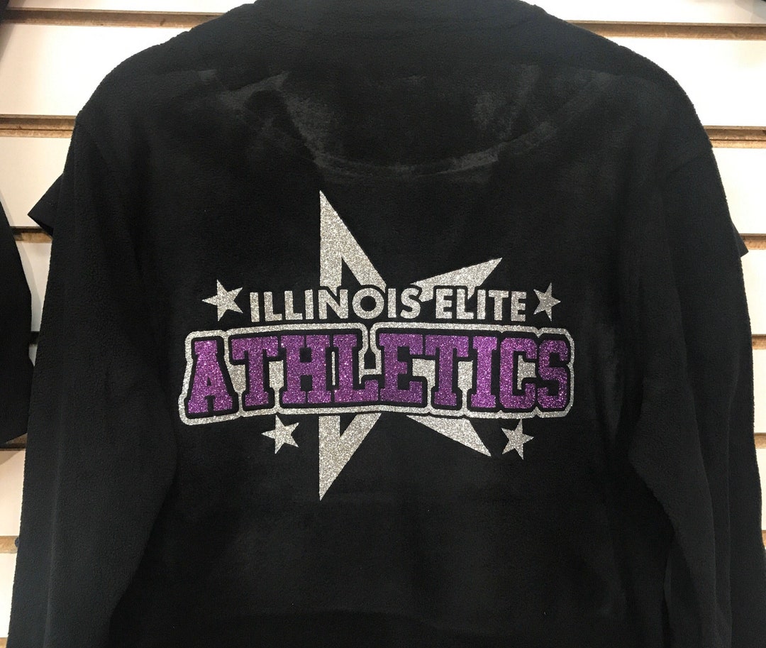 Custom Personalized Company Cheer Dance Team Competition Full Zip ...