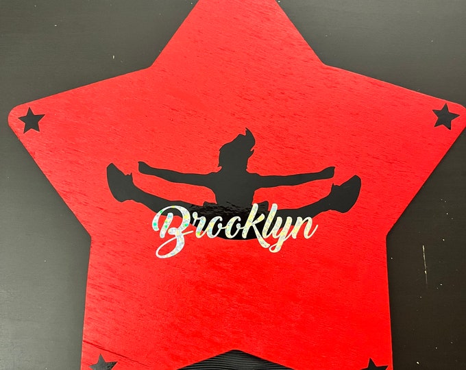 Personalized Cheer Team Dance Bow Holder - Etsy