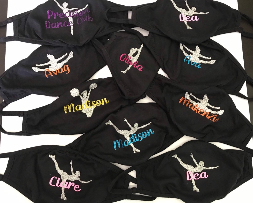 Custom Personalized Bling Cheer Dance Gymnastics Figure Skating Face ...