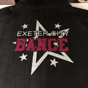 Custom Personalized Company Cheer Dance Team Competition Full Zip ...