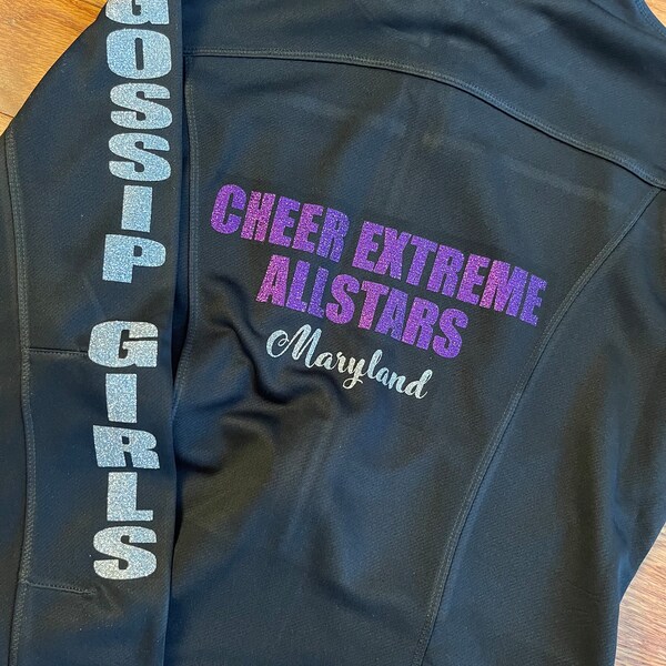 Full Zip Cheer Jacket - Etsy