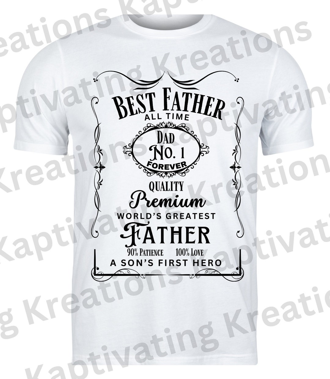 Father Label; Best Father Label Digital Design; PNG ONLY; Instant ...
