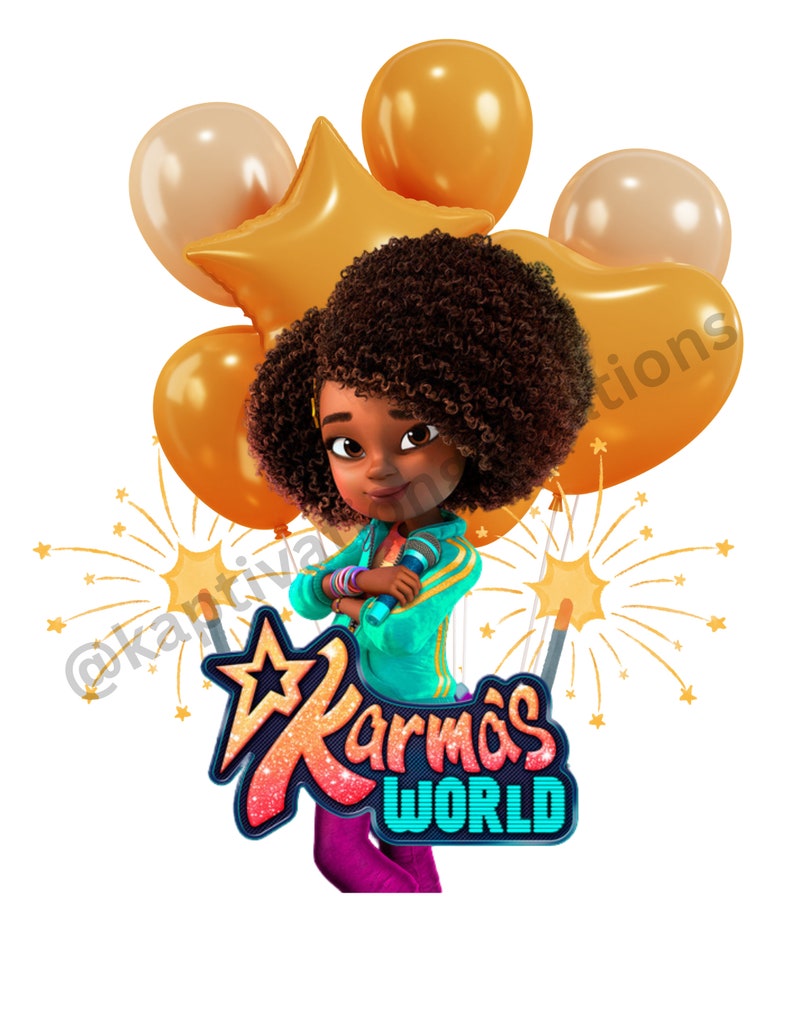 Karma's World Image, No Name; PNG ONLY - Etsy