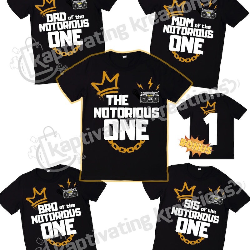 Notorious One Birthday - Etsy