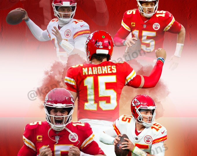 Mahomes Digital Design ONLY: Instant Download - Etsy