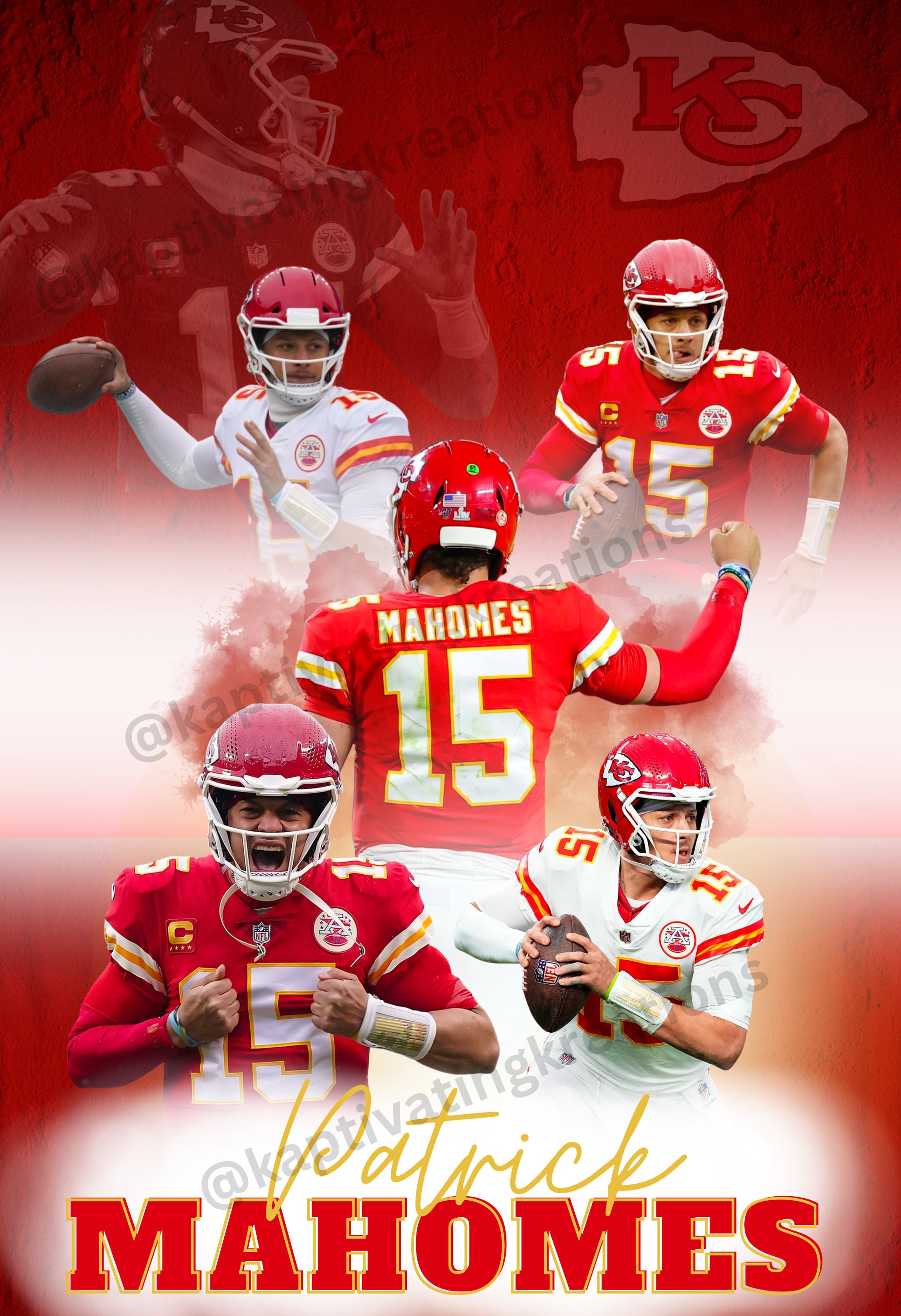 Mahomes Digital Design ONLY: Instant Download - Etsy