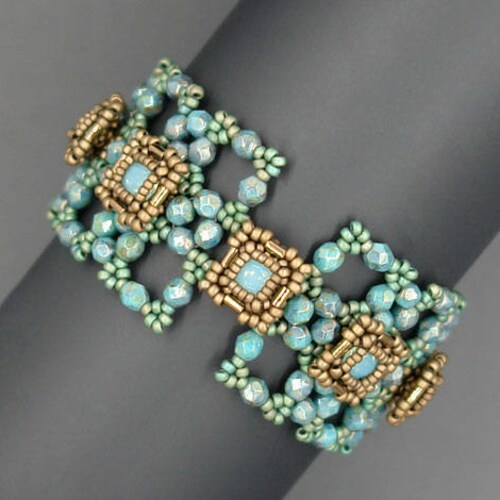 Tutorial Lantana Bracelet Beading Pattern Bracelet | Etsy