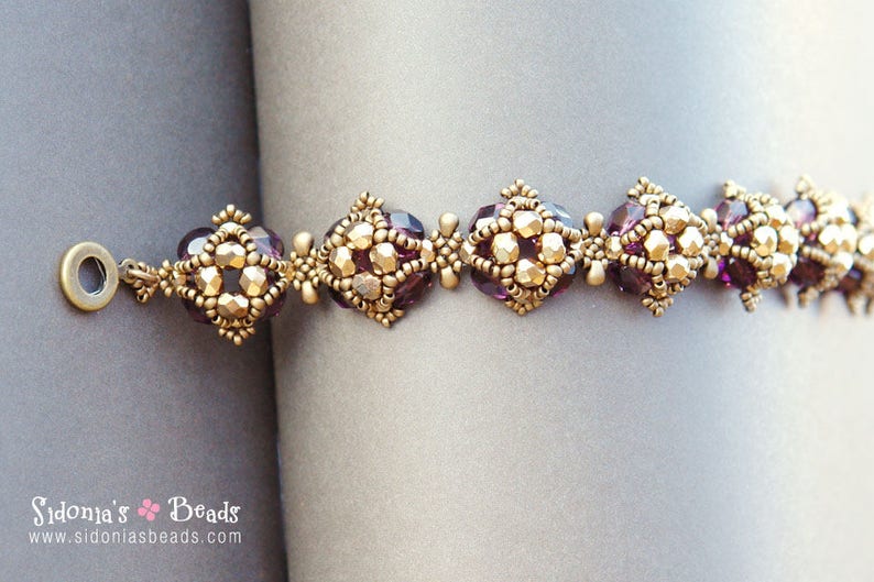 Bracelet TUTORIAL Beading Tutorial PDF Beading Pattern | Etsy