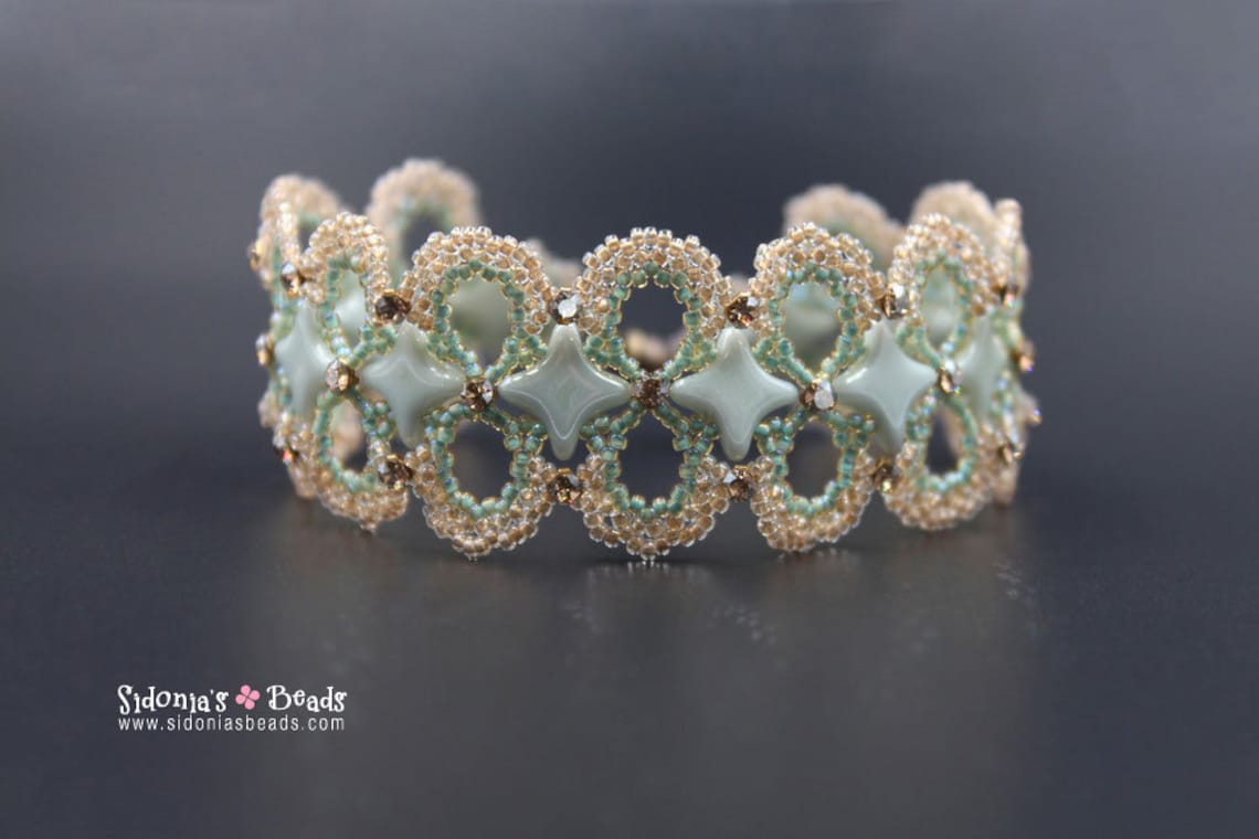 Star Beads Bracelet Tutorial - Bracelet Made With the Star Beads by ...