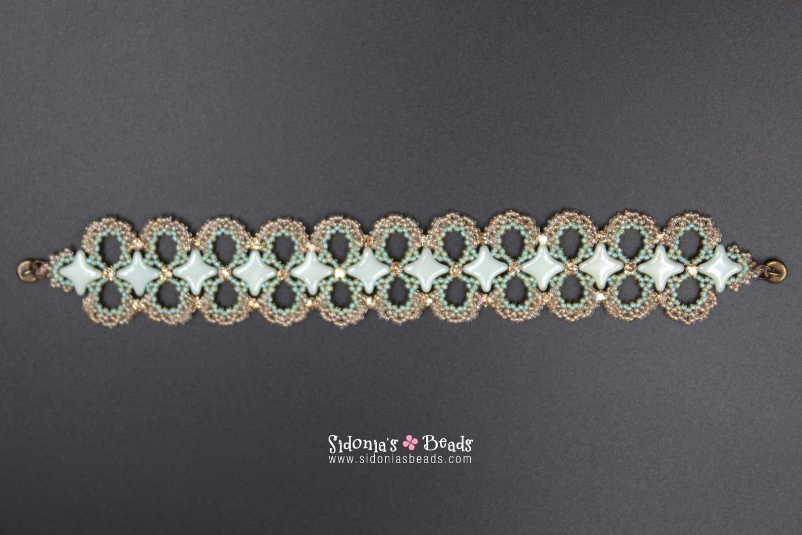 Star Beads Bracelet Tutorial - Bracelet Made With the Star Beads by ...