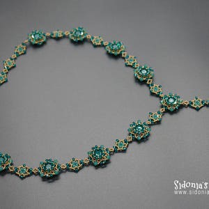 Beading Tutorial - 8mm Swarovski Chatons Necklace Tutorial - Sweet ...