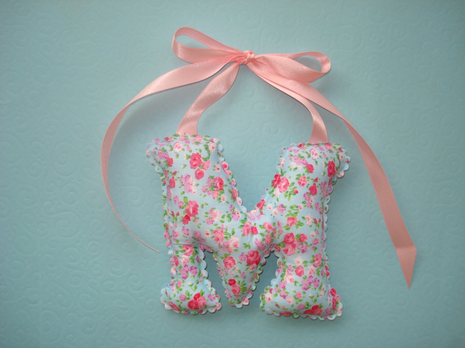 Hanging Fabric Letter/s Shabby Chic Fabric Letters - Etsy