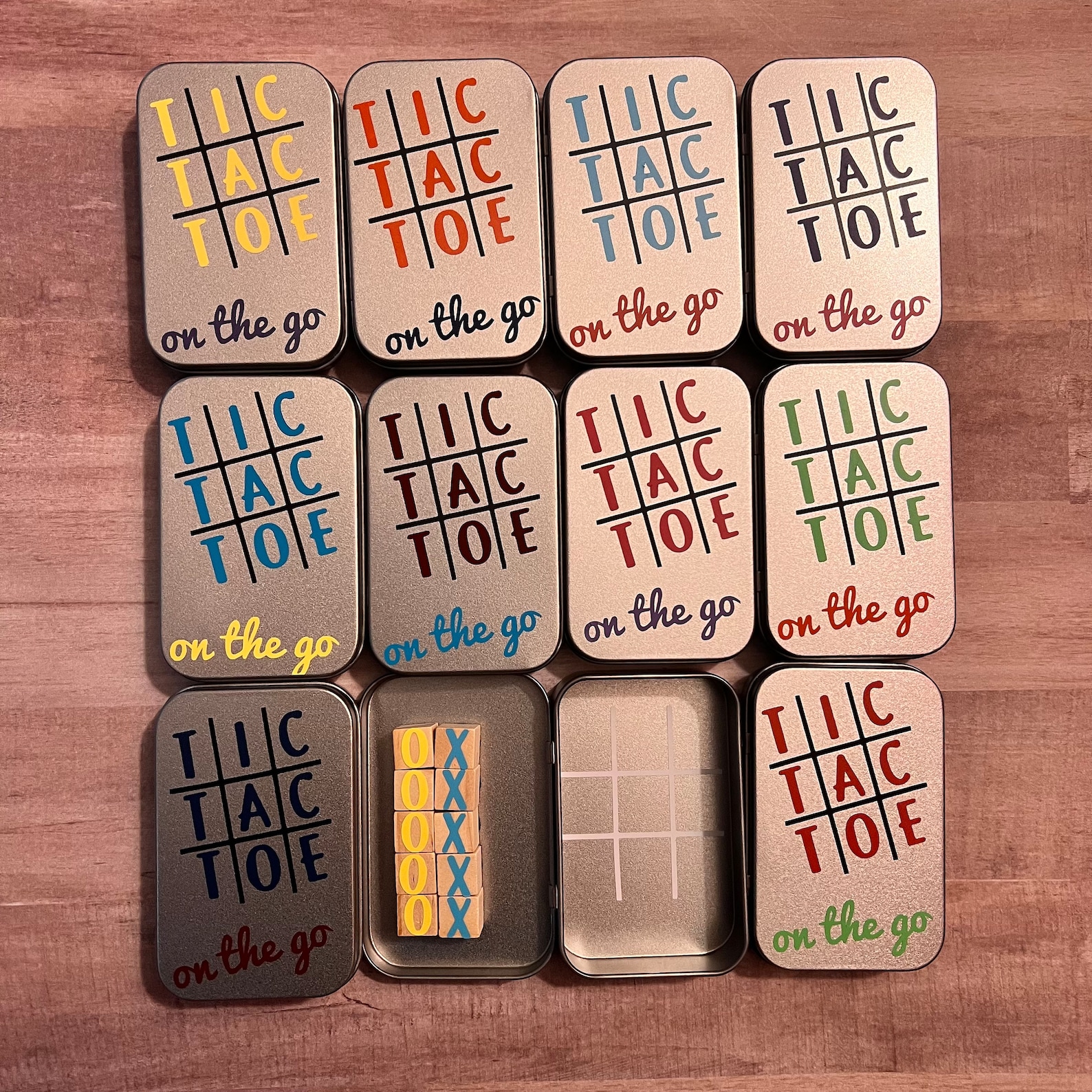 Tic Tac Toe - ON THE GO (great for Kids and All Ages, Car Rides ...