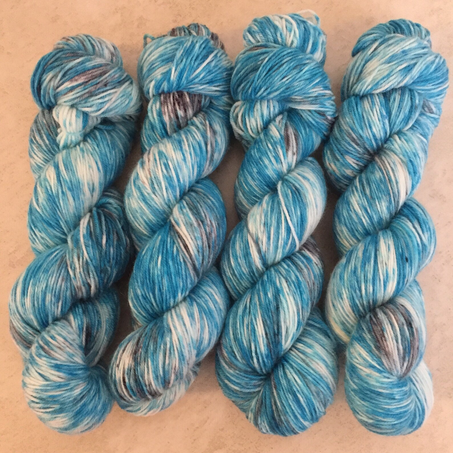 Sock Yarn Speckled Yarn Hand Dyed Sock Yarn Indie Dyed - Etsy