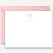 CQ Interlocking Monogram Folded Note Cards, Wedding Stationery, 2 ...