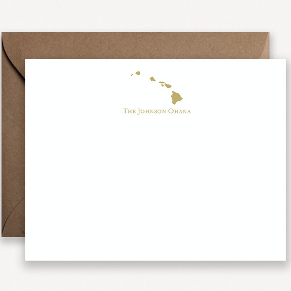 Hawaiian Note Cards - Etsy