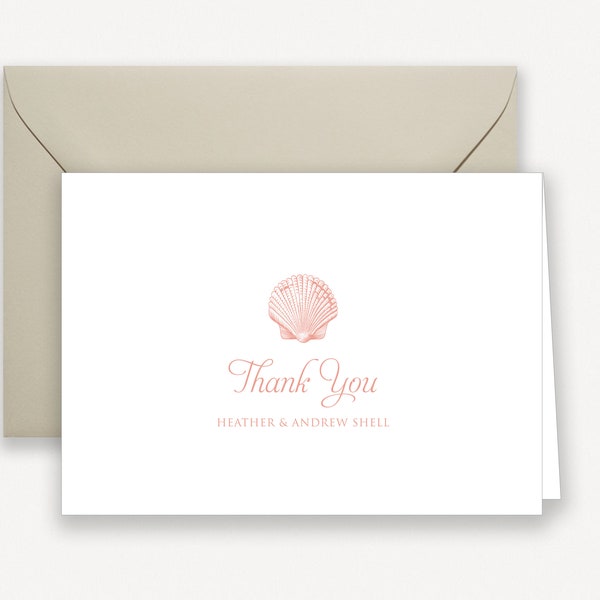 Seashell Note Cards - Etsy