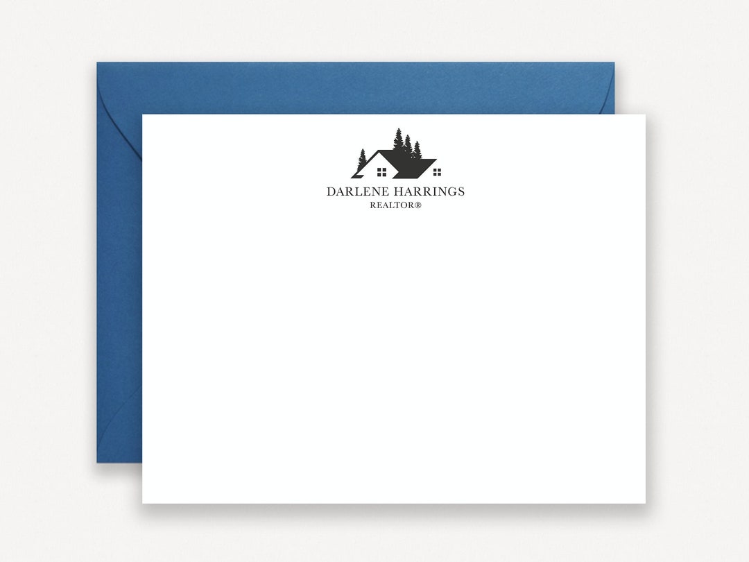 Realtor Stationary, Realtor Note Cards, Realtor Gift, Professional ...