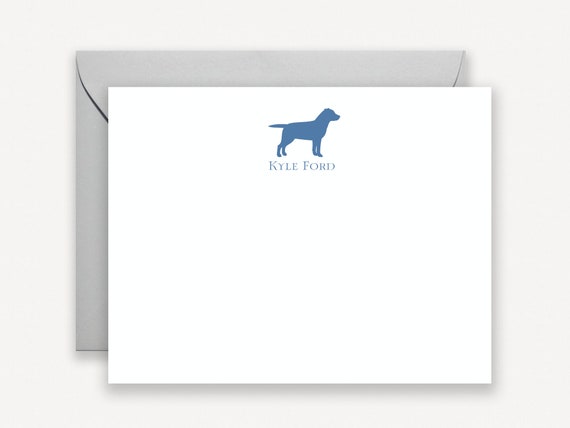 Labrador Note Cards Gift for Black Lab Dog Lover - Etsy