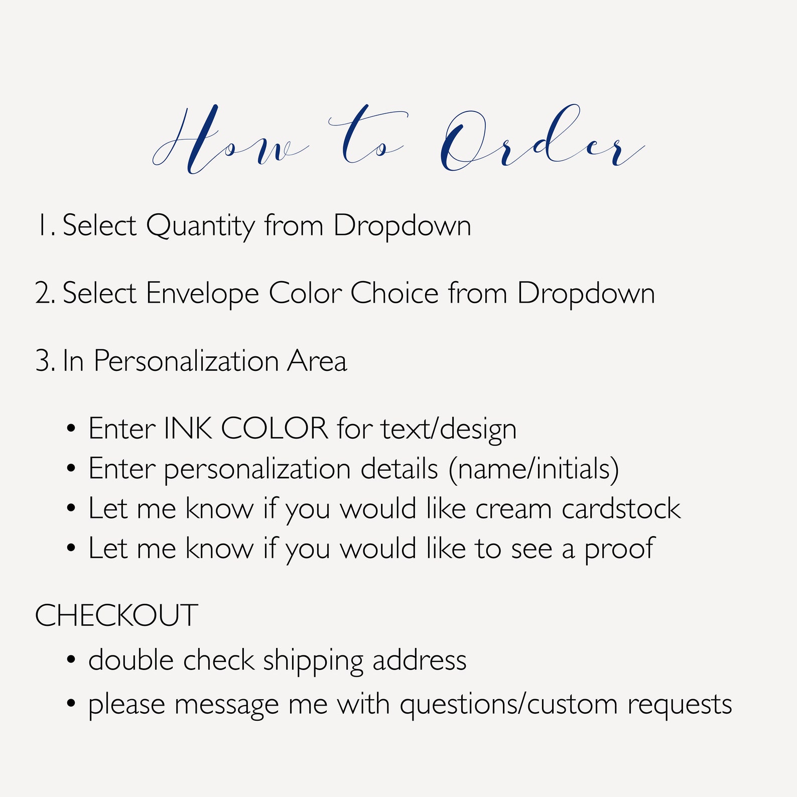 Couples Stationary, Modern Note Cards for Couples, Contemporary Wedding ...