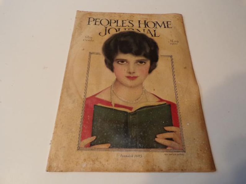 People's Home Journal May 1927 Hoosier Ad Thornton Burgess Story - Etsy