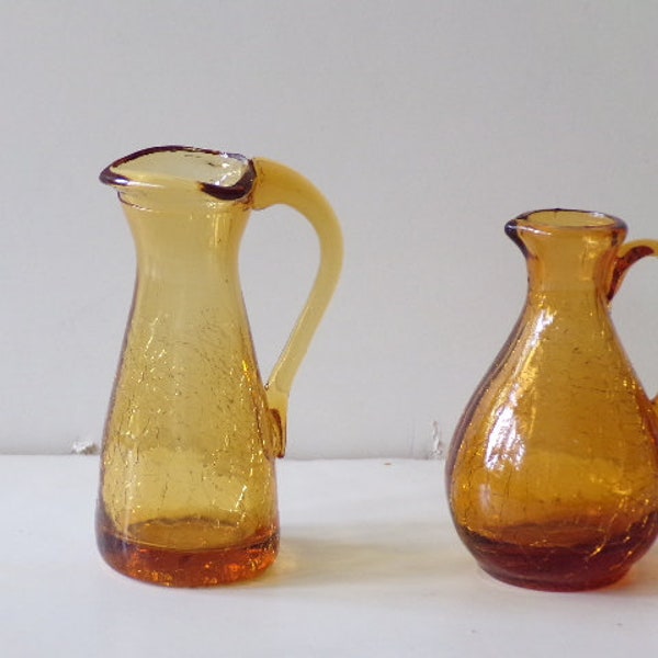 Amber Hand Blown - Etsy