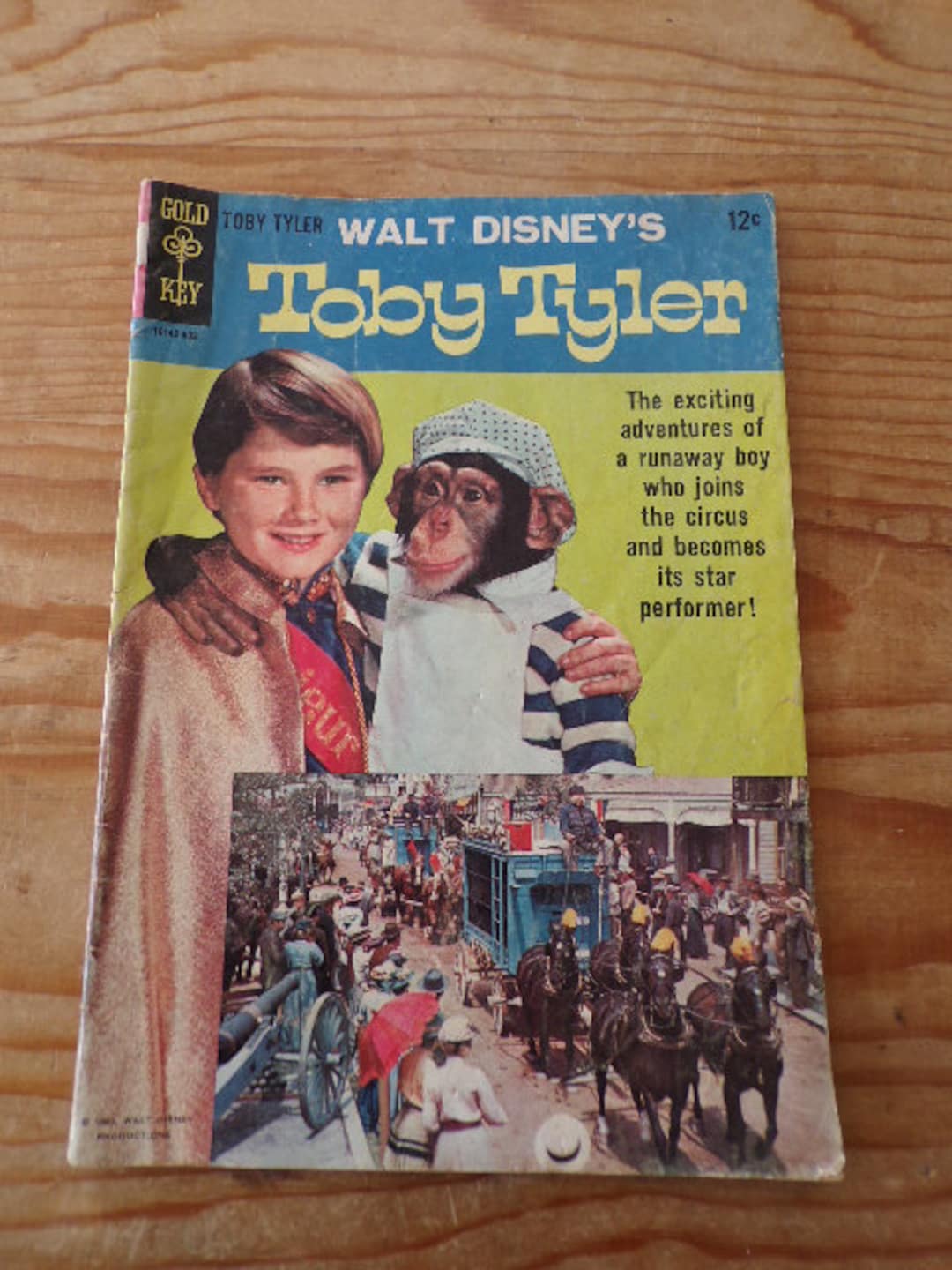 Gold Key Comics Toby Tyler Walt Disney's 1960 - Etsy