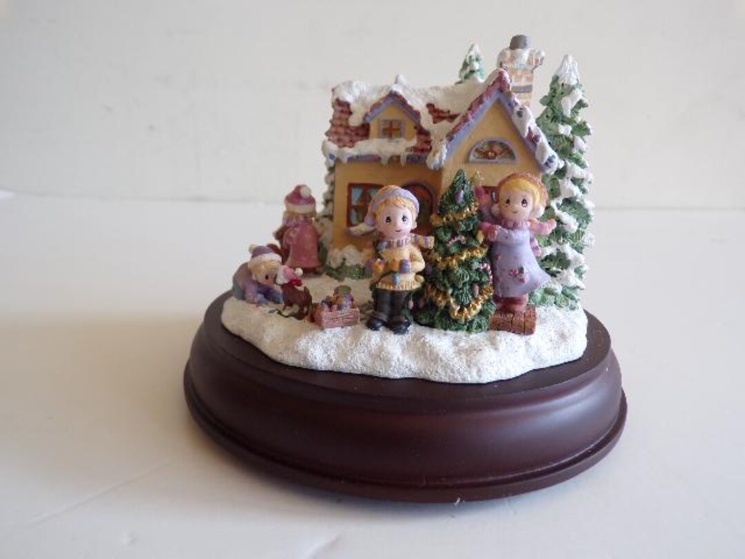 Hawthorne Village "joy to the World" Prescious Moments Sculpture - Etsy
