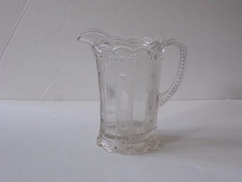 EAPG Antique Pattern Glass Water Pitcher Pressed Glass Pitcher - Etsy