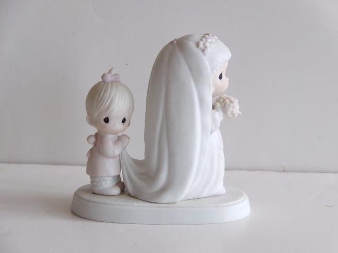Vintage Jonathan & David 1983 God Bless the Bride Enesco Rare - Etsy