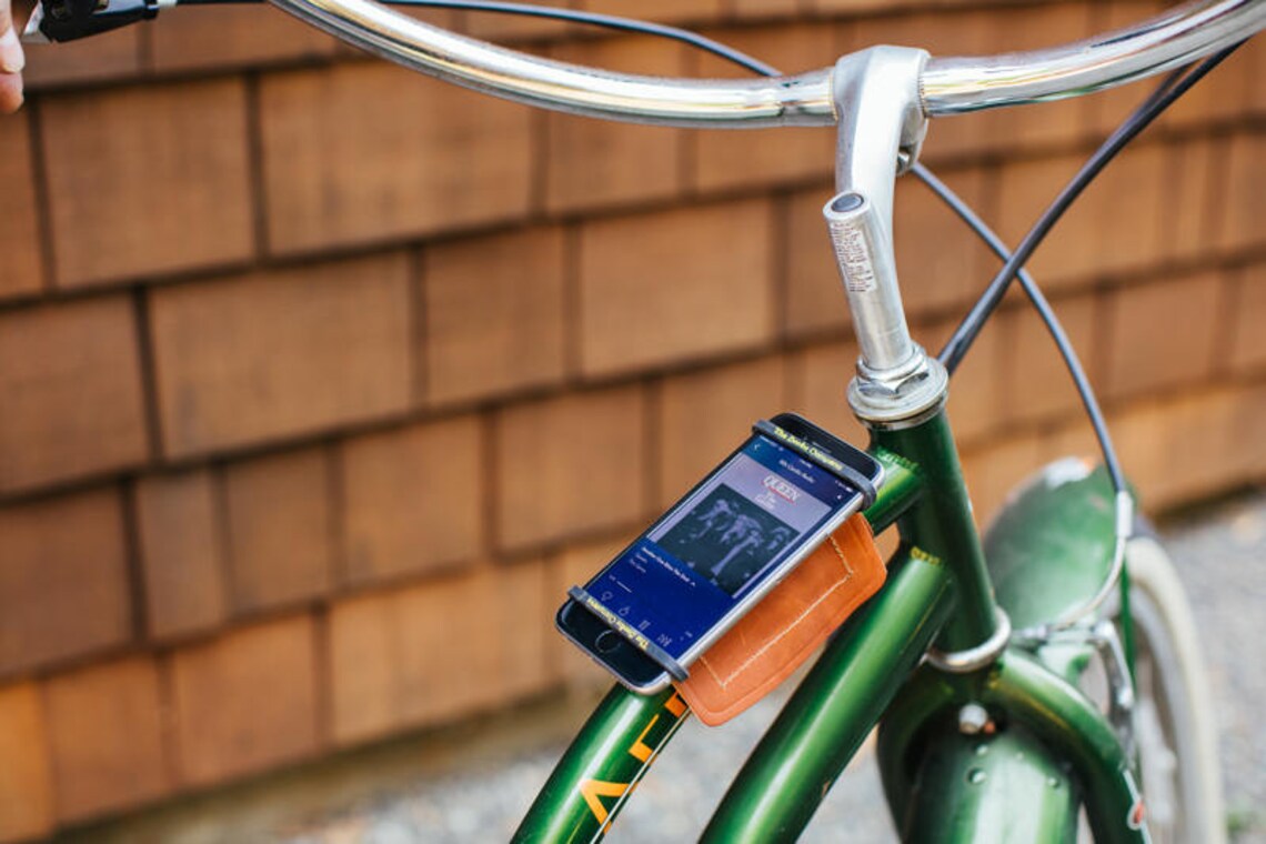 Bike Handlebar or Top Tube Phone Holder Mount - Etsy