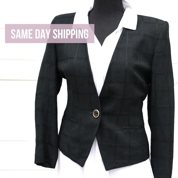 One Button Jacket - Etsy