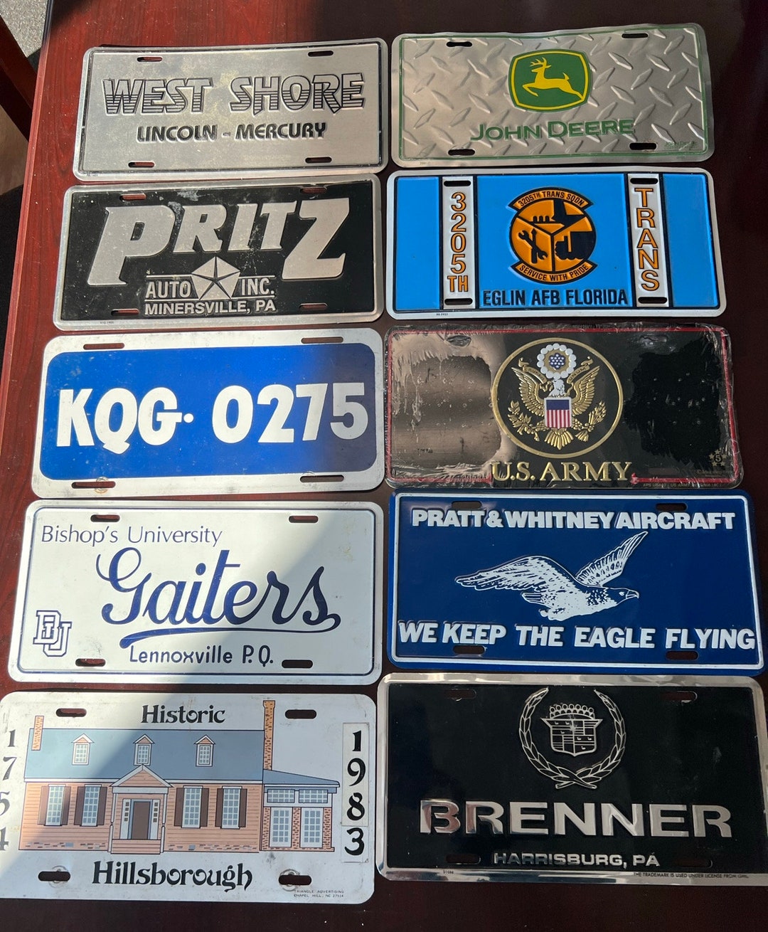 Choice of Vintage Booster License Plates. - Etsy