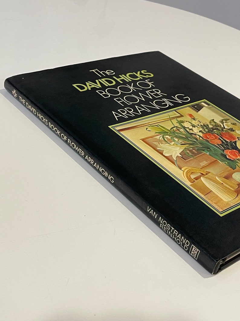 Vintage 1976 Edition David Hicks Book of Flower Arranging - Etsy