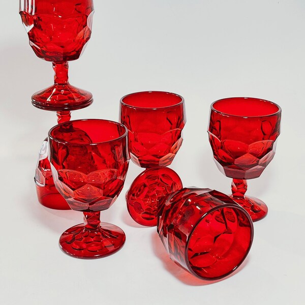 Viking Glass Ruby - Etsy