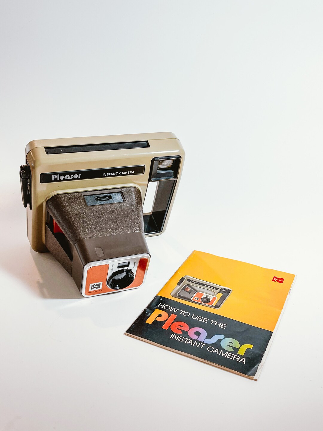 Vintage 1980’s Kodak Pleaser Instant Camera - Etsy
