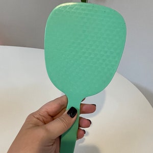 Vintage Mint Green Hand Mirror Made in the USA - Etsy