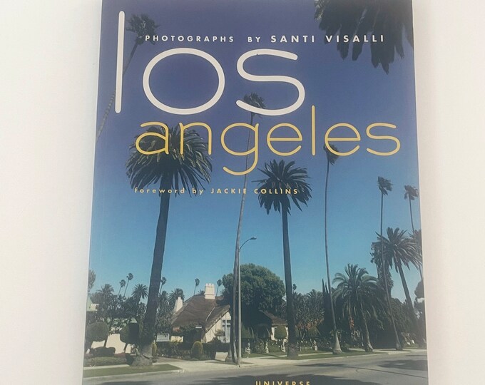 Vintage Los Angeles Coffee Table Book Photos by Santi Visalli Foreward ...