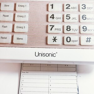 Vintage Unisonic Phone - Etsy