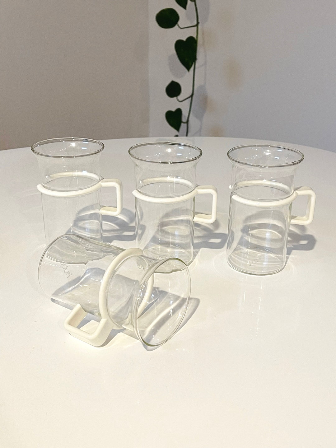 Set of Four Bodum Bistro Mugs - Etsy