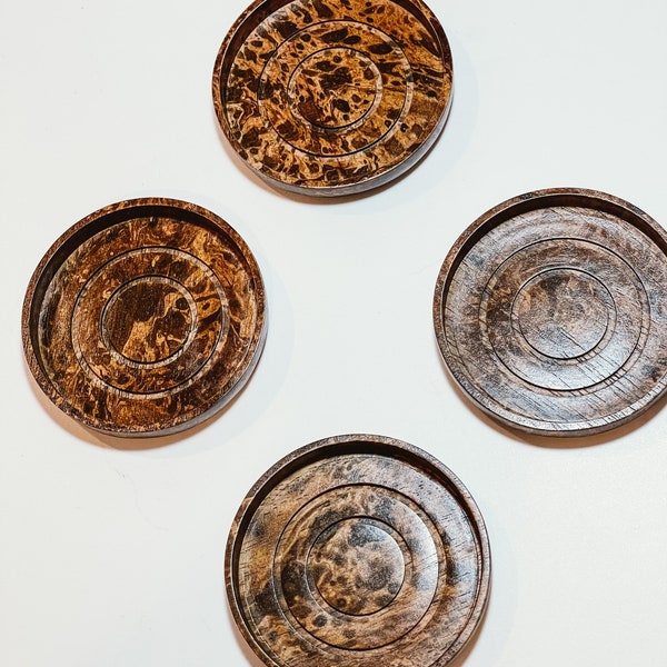 Wooden Coasters - Etsy