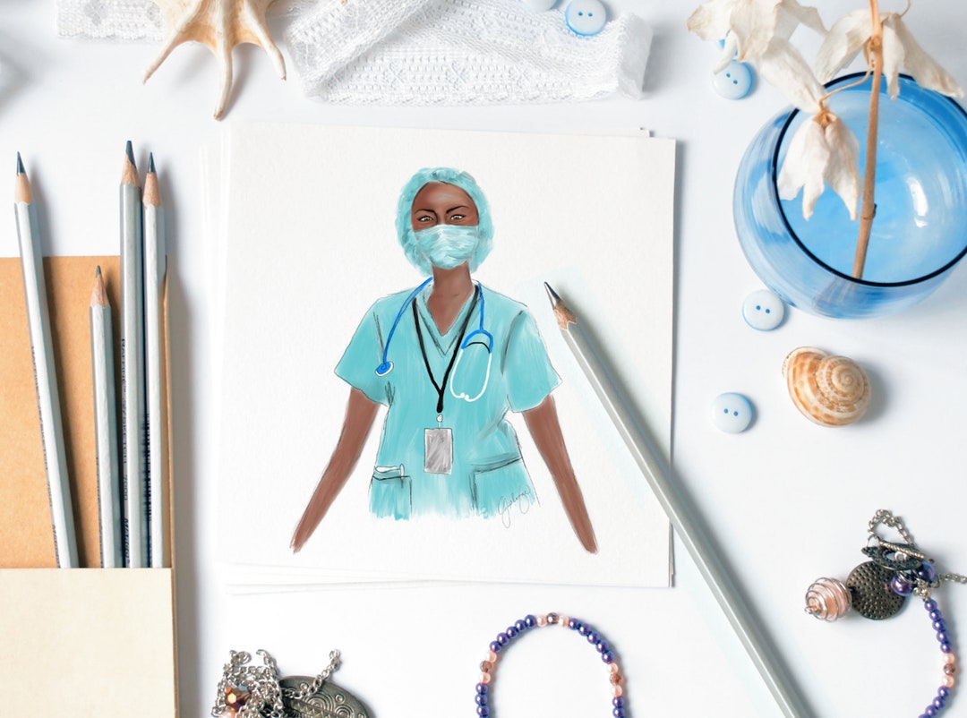 Stationary Card for Nurse Thankyou Card Appreciation for Nurse ...