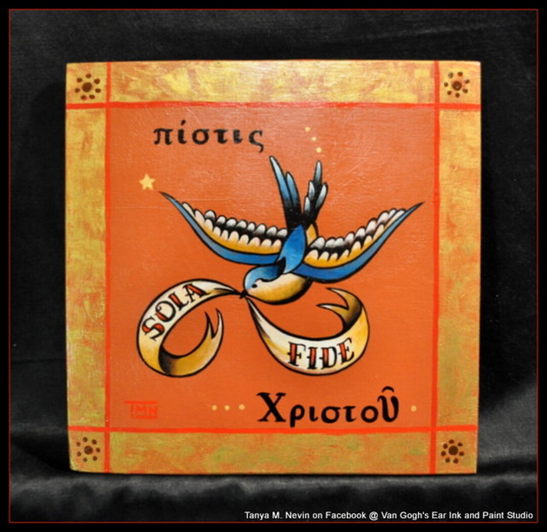 Sola Fide Bluebird ("faith Alone") - Etsy